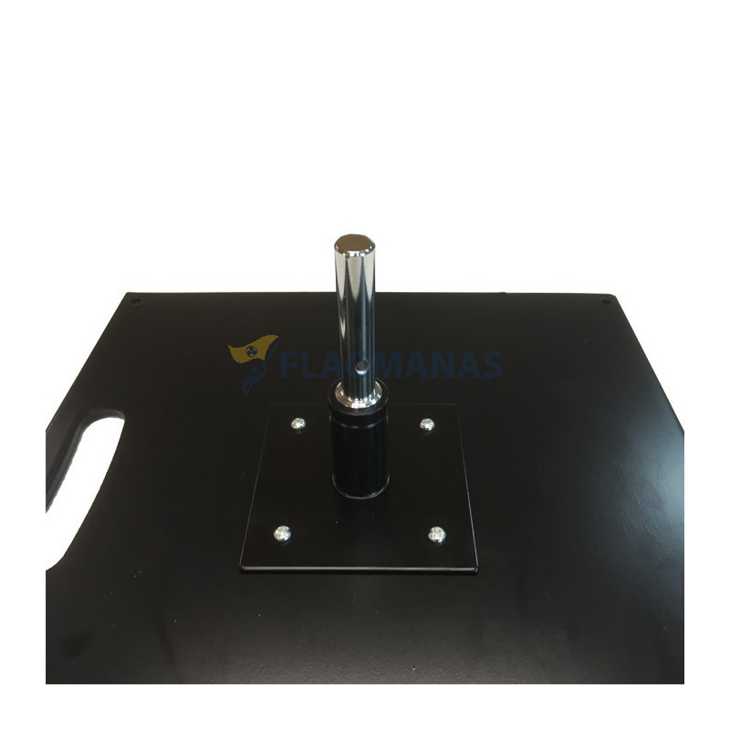 Metalinis pagrindas 40 x 40 cm su sukikliu