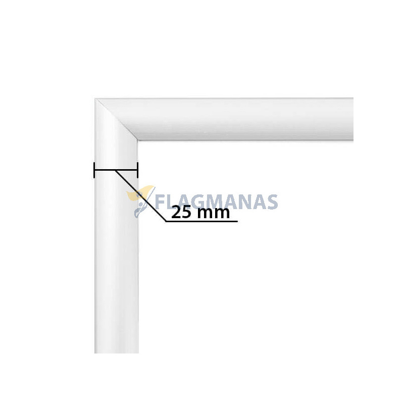 Pastatomas stovas reklamai, A1, dvipusis