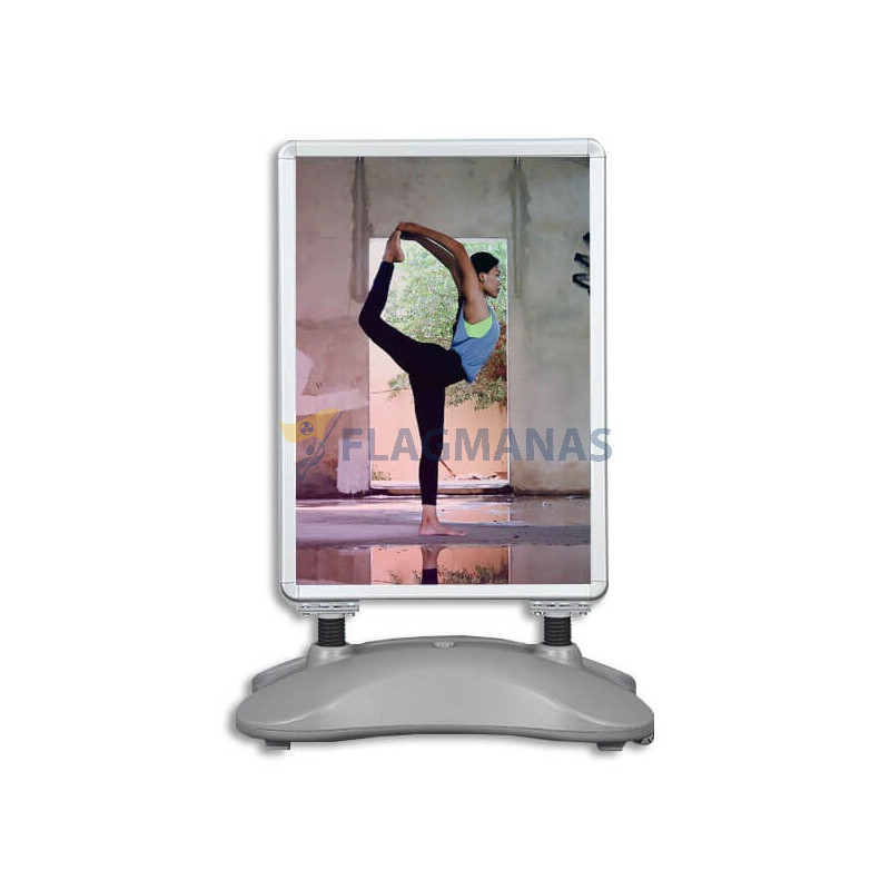 Pastatomas stovas reklamai užpildomas, B1, dvipusis