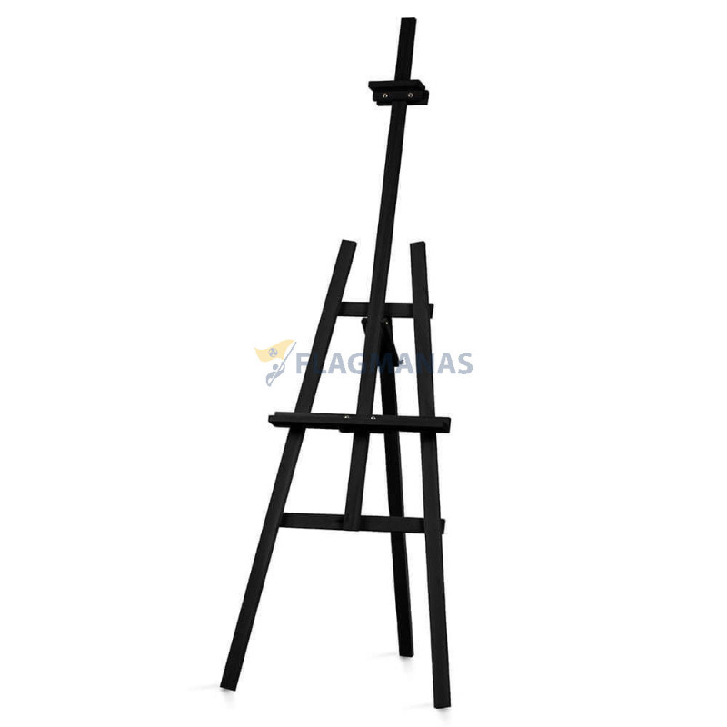 Medinis molbertas, juodos spalvos. Pirkti internetu!